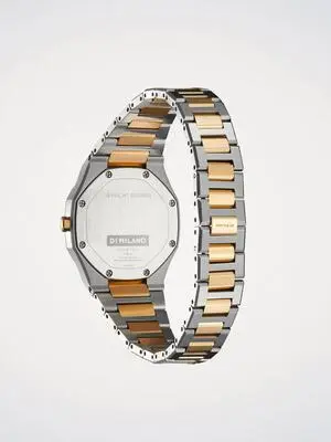 D1 MILANO Two Tone Stainless Steel Watch - Silver