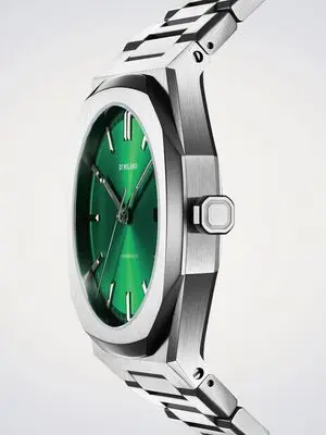 D1 MILANO Automatic Watch With Stainless Steel Bracelet - Green