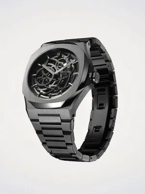D1 MILANO Skeleton Automatic Watch - Grey