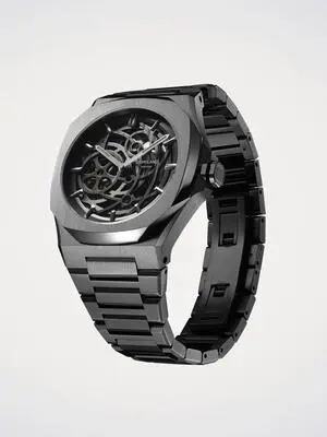 D1 MILANO Skeleton Automatic Watch - Grey
