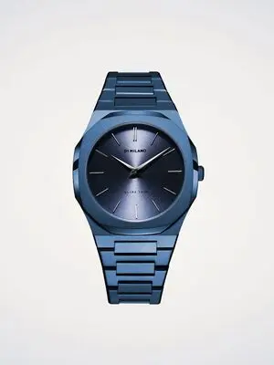 D1 MILANO Stainless Steel Ultra Thin Watch - Blue