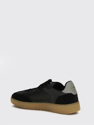 Axel Arigato Dice T-toe Calf Leather And Suede Sneakers - Black