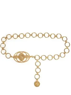 Chloé Amulet Chain Belt - Antique Gold