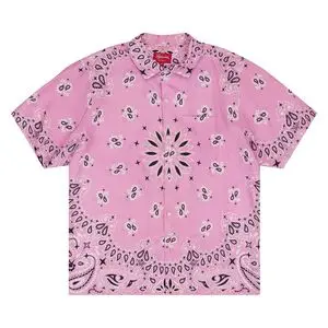 Supreme Bandana Silk Short-sleeve Shirt