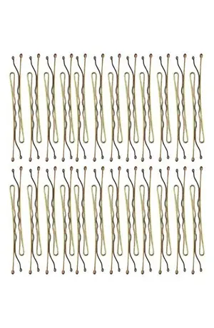 KITSCH 45-pack Essential Bobby Pins - Brown