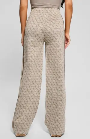 Guess Logo Straight-leg Drawstring Pants