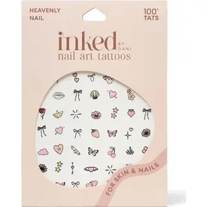 INKED BY DANI Heavenly Nail Art Tempory Tattoos - Multi