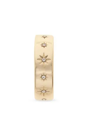 Baublebar Bianca Band Ring - Clear/gold