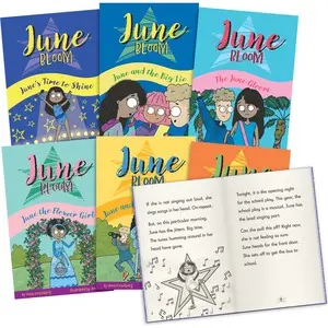 JUNIOR LEARNING June Bloom Phase 5 Books - Multicolored