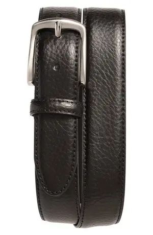 Nordstrom Leland Leather Belt - Black