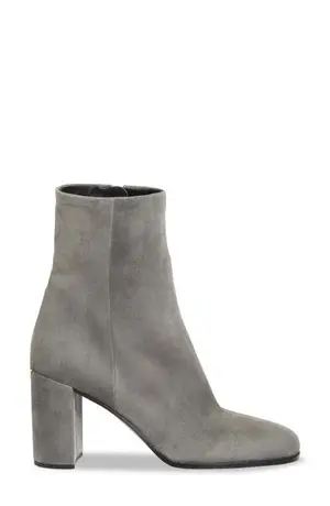 Prada Block Heel Bootie - Nebbia