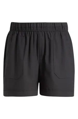 Wit & Wisdom Skyrise Patch Pocket Shorts - Black