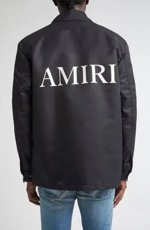 Amiri Water-resistant Nylon Coach's Jacket
