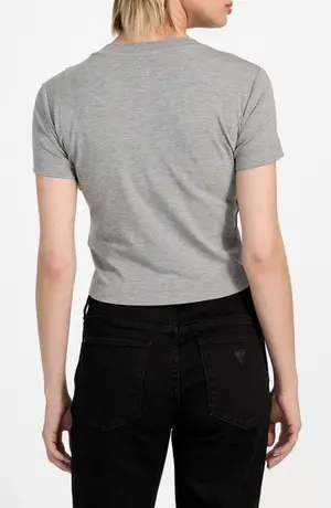 Guess Basic Crop Mini Logo T-shirt