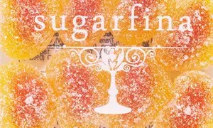 SUGARFINA Peach Bellini 12-pack Candy Taster Packets