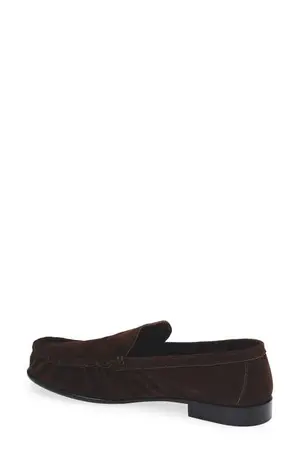 Miu Miu Suede Moc-toe Loafer
