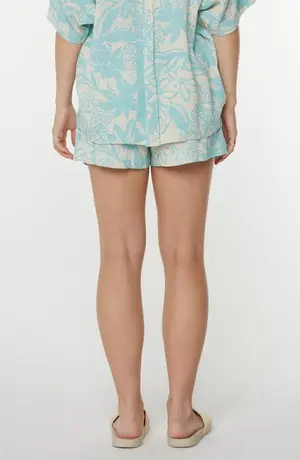 Roxy Printed Camp Shorts