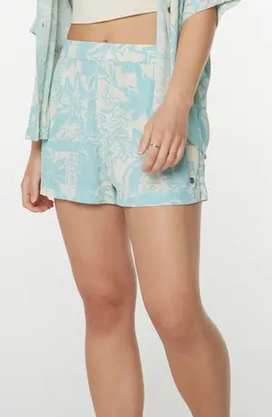 Roxy Printed Camp Shorts