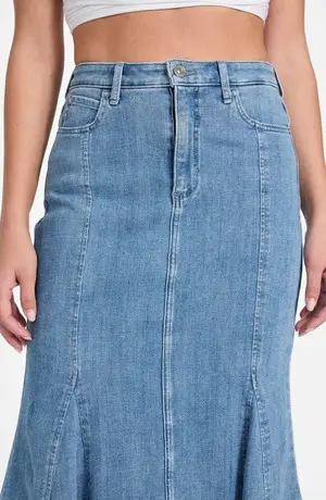 Guess Lia Denim Midi Skirt