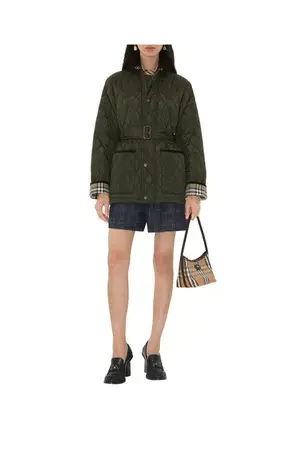 Burberry Quilted Nylon Jacket - Shale