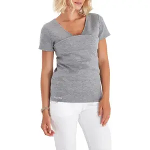 ACCOUCHEE Maternity/nursing Top - Gray