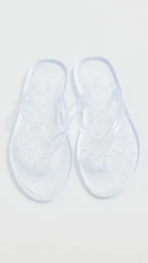ANCIENT GREEK SANDALS Jelly Flip Flops - Clear