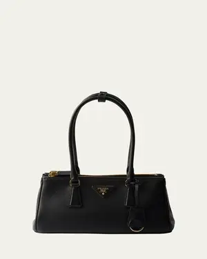 Prada Galleria Leather Shoulder Bag - Nero