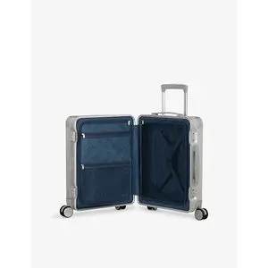 AMERICAN TOURISTER Soundbox Expandable Four-wheel Shell Cabin Suitcase 55cm - Silver