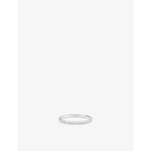 Astley Clarke Fine Essentials 14ct White-gold And Lab-grown Diamond Eternity Ring - White Gold