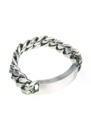 MAISON MARGIELA Curb-chain Bracelet - Silver