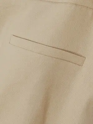 Veronica Beard Alvara Linen-blend Twill Mini Skirt