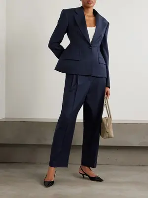 Stella McCartney Wool Blazer - Blue