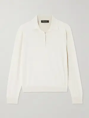 Loro Piana Cotton Polo Shirt - Neutrals