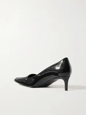 Khaite Celia Patent-leather Pumps - Black