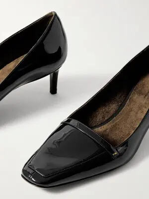 Khaite Celia Patent-leather Pumps - Black