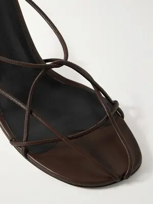 Khaite Loulou Leather Sandals