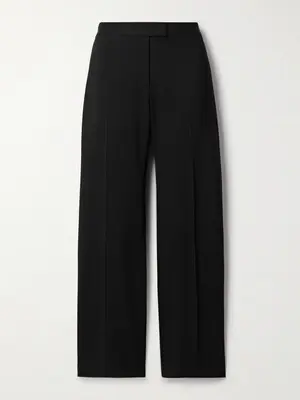 Khaite Cam Woven Straight-leg Pants