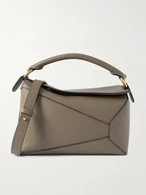 Loewe Puzzle Edge Small Shoulder Bag - Brown
