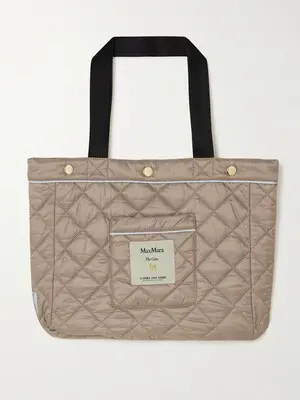 Max Mara The Cube Susanna Quilted Shell Scarf