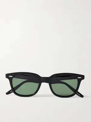 Barton Perreira Cecil D-Frame Sunglasses Black