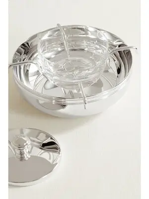 Christofle Albi -plated Caviar Serving Set