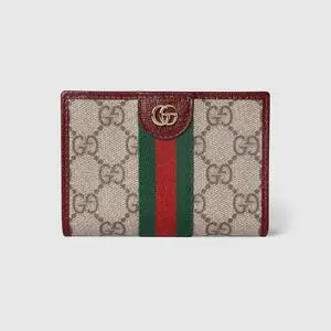 Gucci Ophidia Small Wallet - Beige