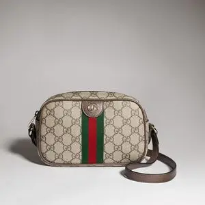 Gucci Ophidia Small Camera Bag - Beige