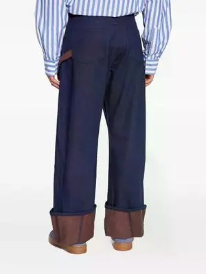 JW Anderson Twisted Jeans - Blue