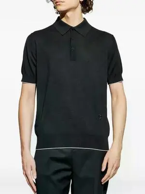 Balmain Short-sleeve Polo Shirt