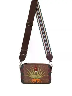 Etro Small Arnica Paisley-embroidered Shoulder Bag - Brown