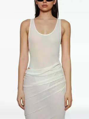 Alex Perry Ruched Midi Dress
