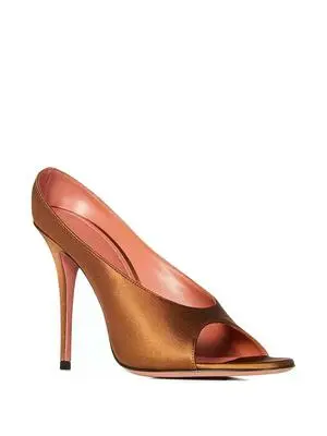 Amina Muaddi 105mm Anok Peep-toe Sandals