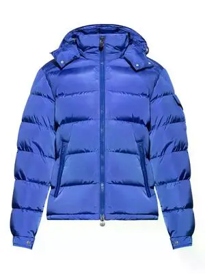 Moncler Maya Padded Hooded Jacket - Blue