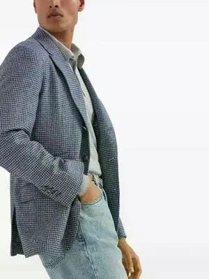 Brunello Cucinelli Dogtooth Blazer